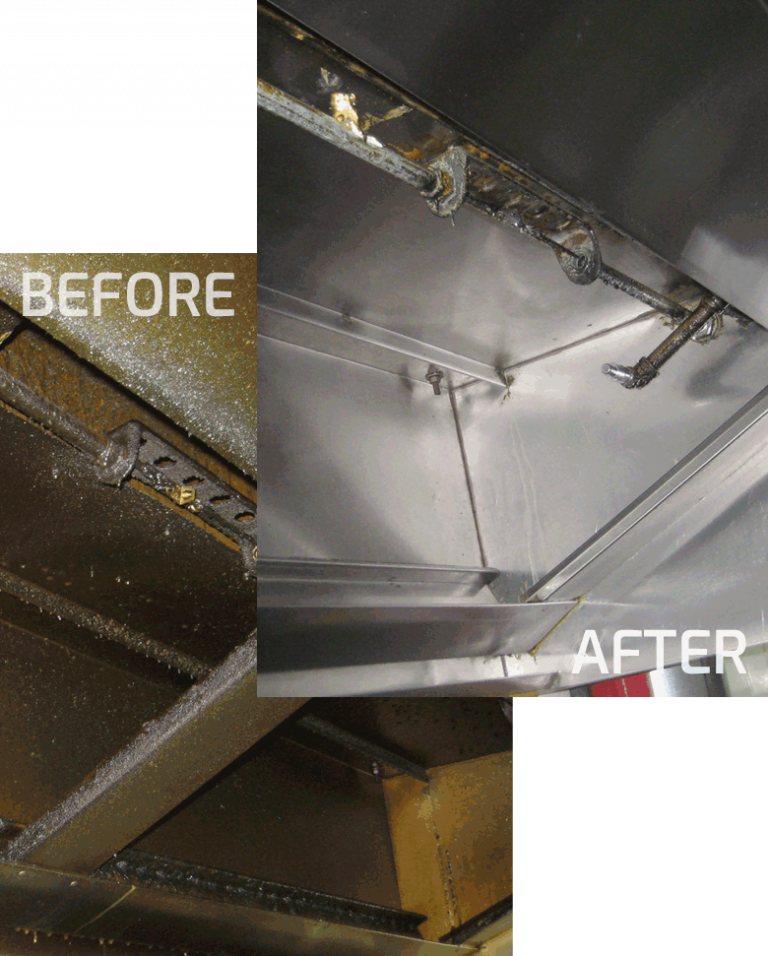 Commercial Kitchen Hood Cleaning | Antiflamme Purafiltre
